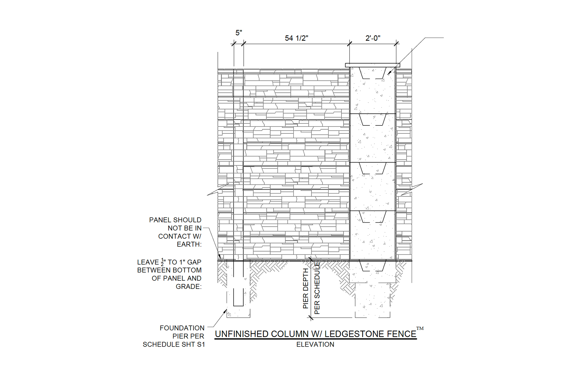 Fence and Column CAD downloads - Signature Stone