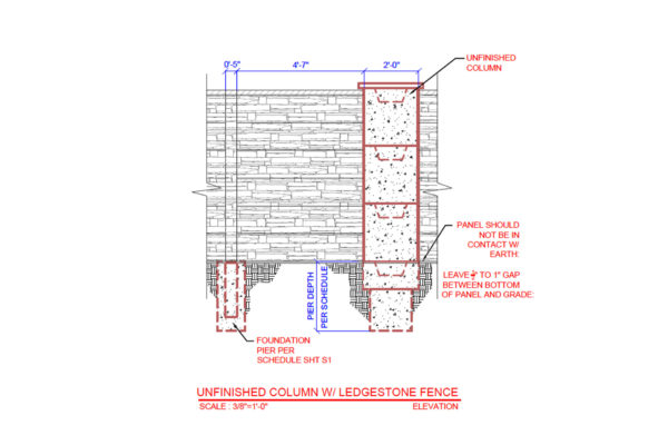 Fence and Column CAD downloads - Signature Stone